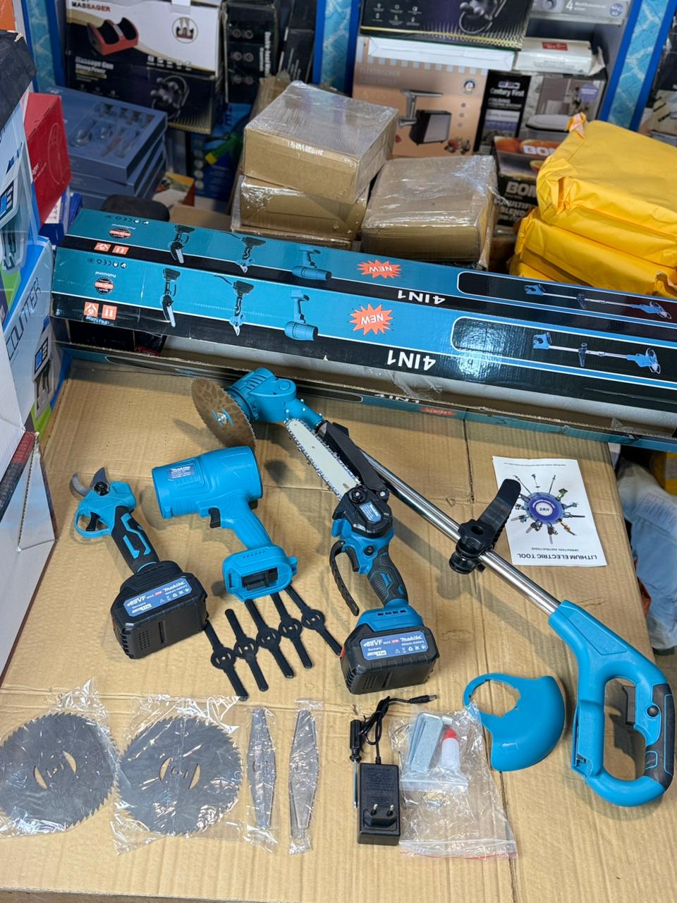 4in1 Rechargeable garden combo kits tools & home improvement ...