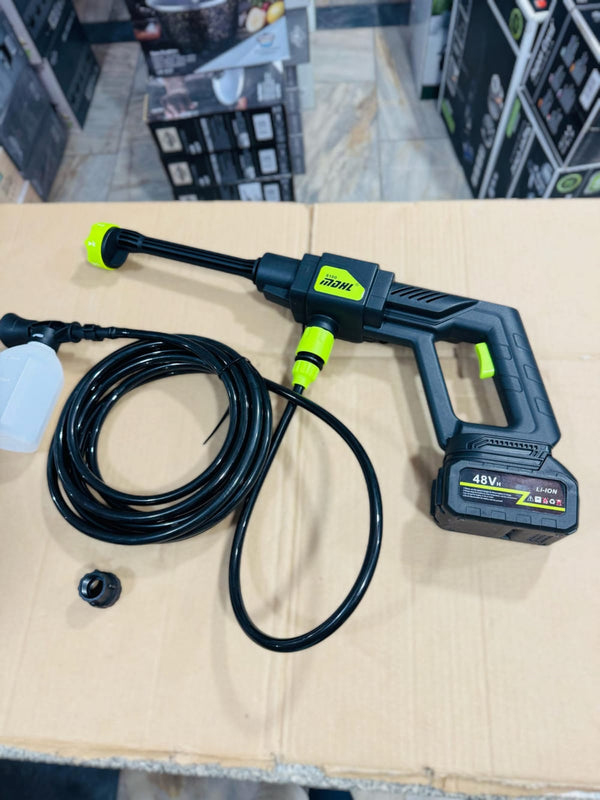 MDHL 48V Rechargeable Pressure Washer Gun – Portable Cleaning Machine – karkhanolottmall.com