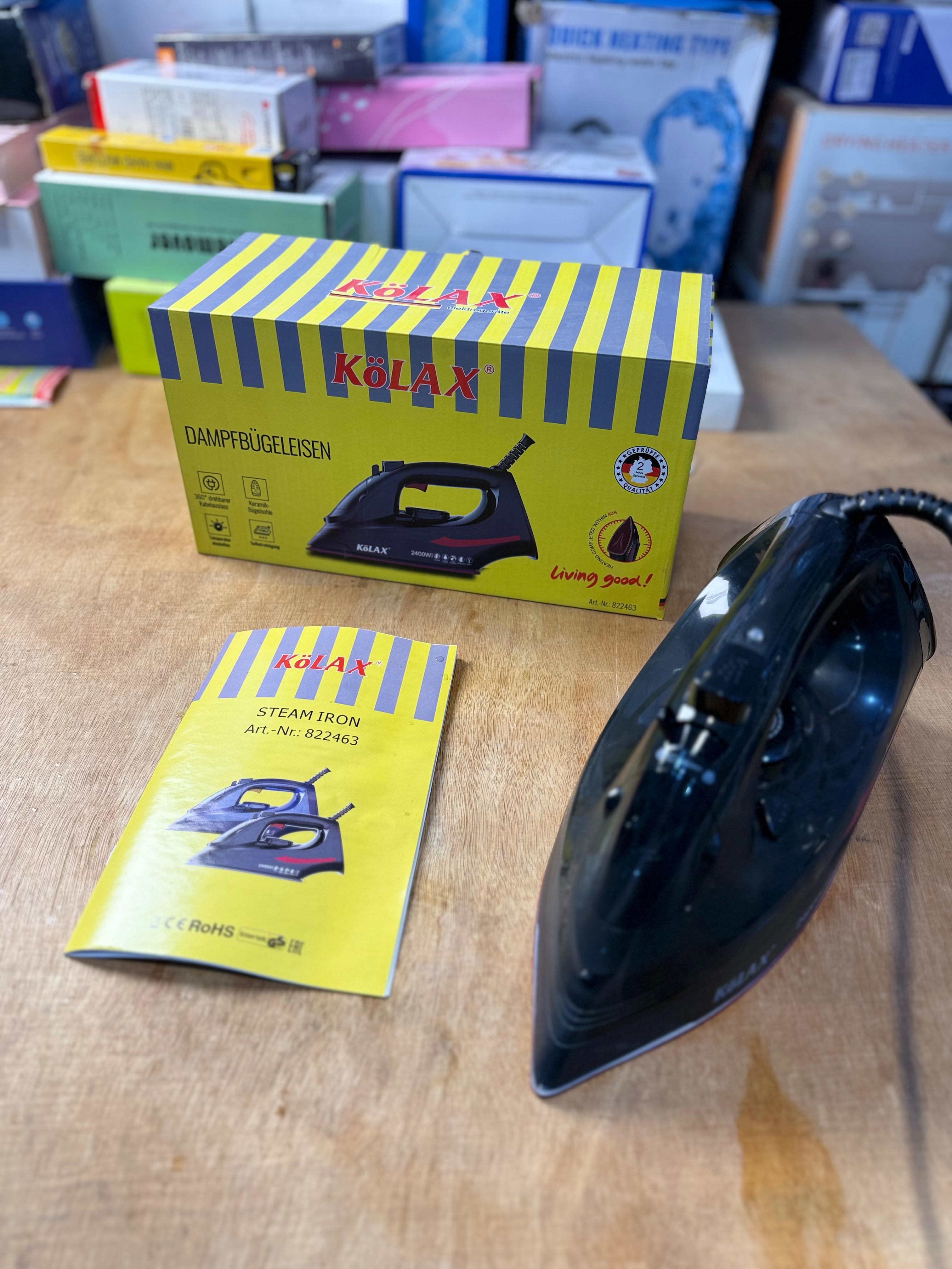 KoLAX Germany Steam iron 2400w – karkhanolottmall.com